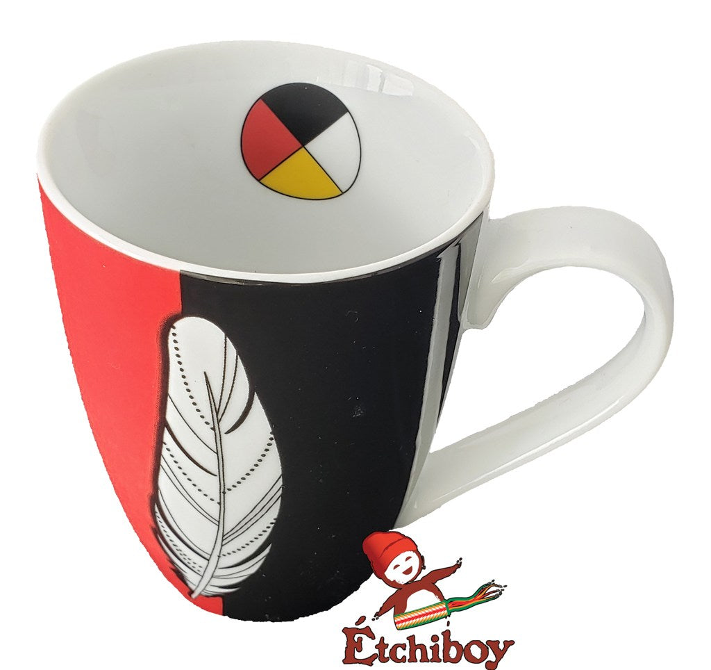 Medicine Wheel Mug Tasse Roue Médicinale – Metis Products